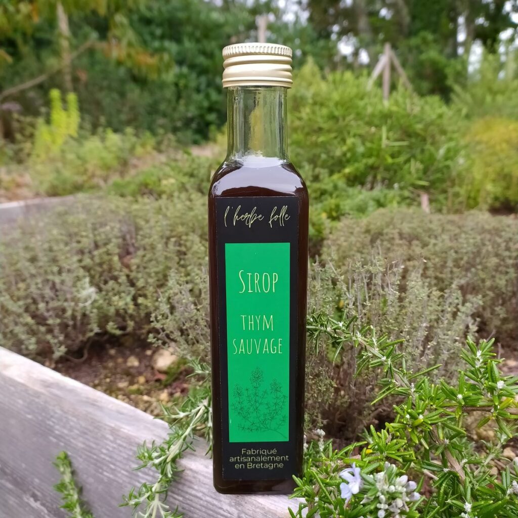 Sirop thym - L'herbe folle